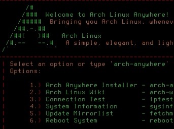 Instalación de Arch Linux paso a paso con Arch Linux Anywhere ...