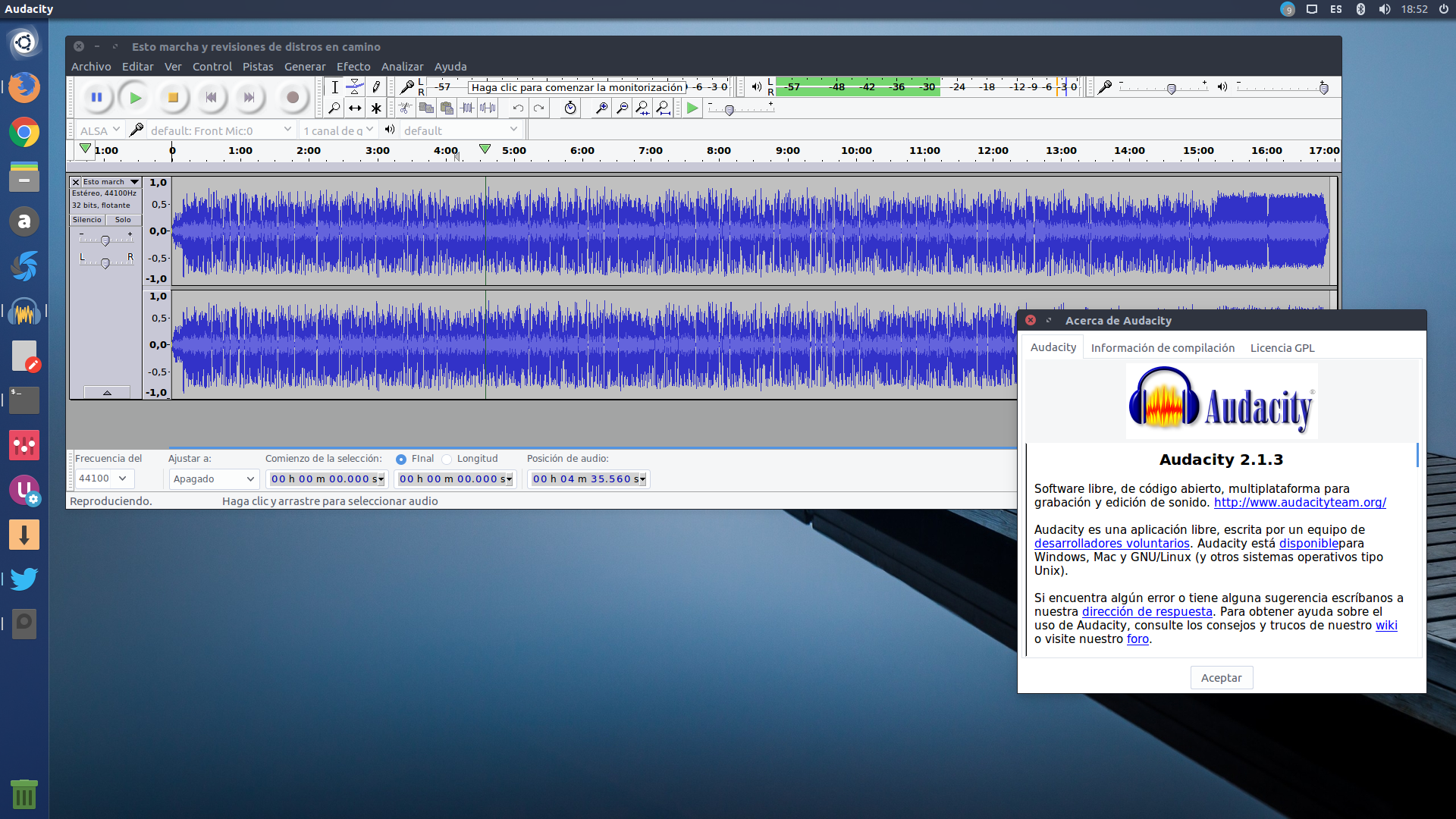 Audacity 2.1.3 ya está aquí: Se actualiza el mejor y más feo editor de audio libre ...