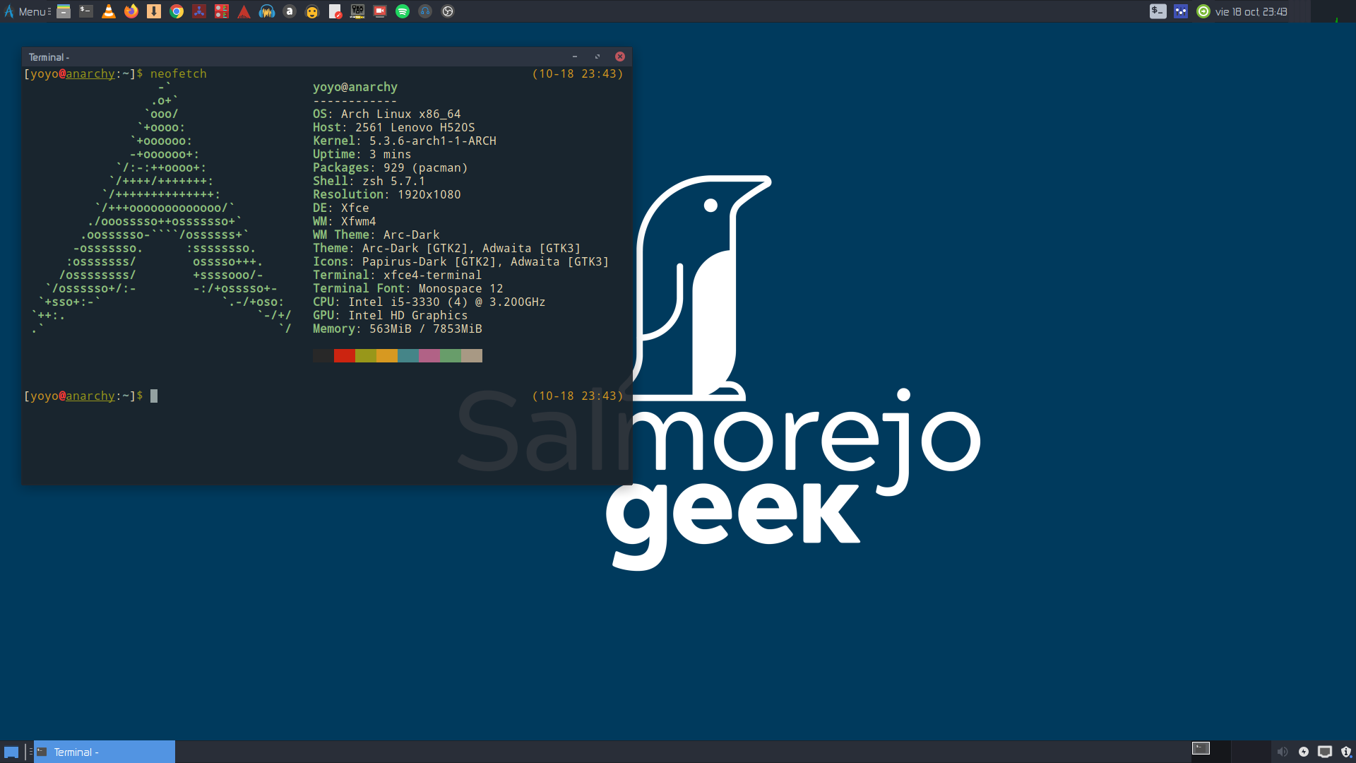Anarchy Linux ISO 1.0.7 disponible – Salmorejo Geek