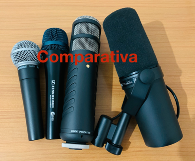 Comparativa de Micrófonos Dinámicos: Shure SM58 vs Sennheiser e935 vs ...